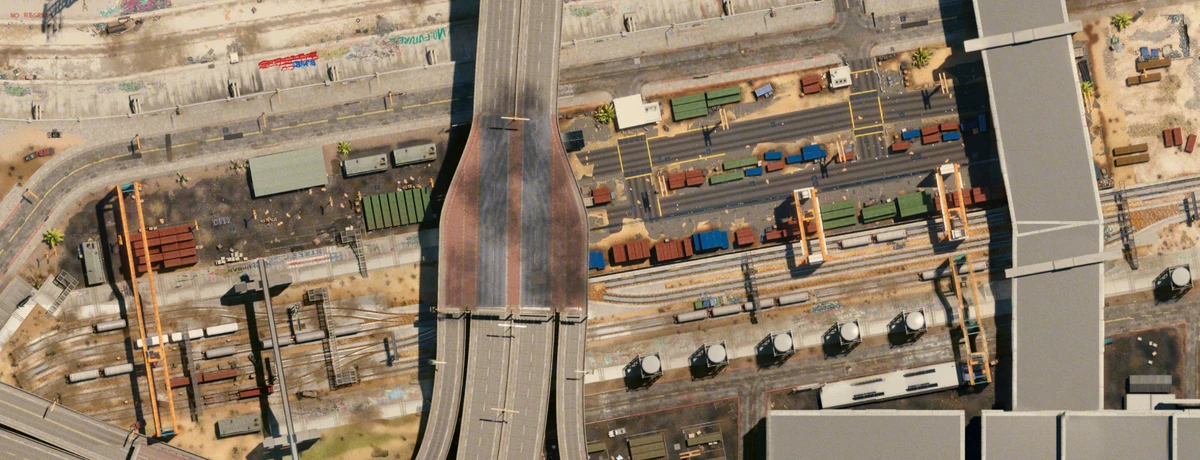 Rancho Coronado Container Freight Station | Cyberpunk Wiki | Fandom