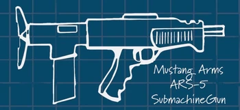 Mustang Arms ARS-5 Submachinegun (RED) | Cyberpunk Wiki | Fandom