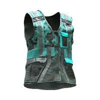 Cyan thermoset combat camo vest | Cyberpunk Wiki | Fandom