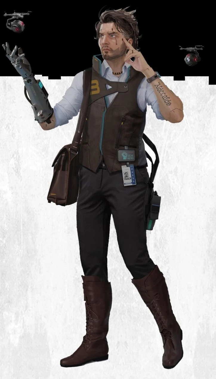 Trace Santiago | Cyberpunk Wiki | Fandom