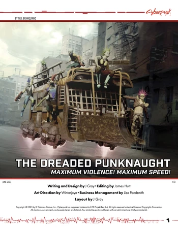 The Dreaded Punknaught | Cyberpunk Wiki | Fandom
