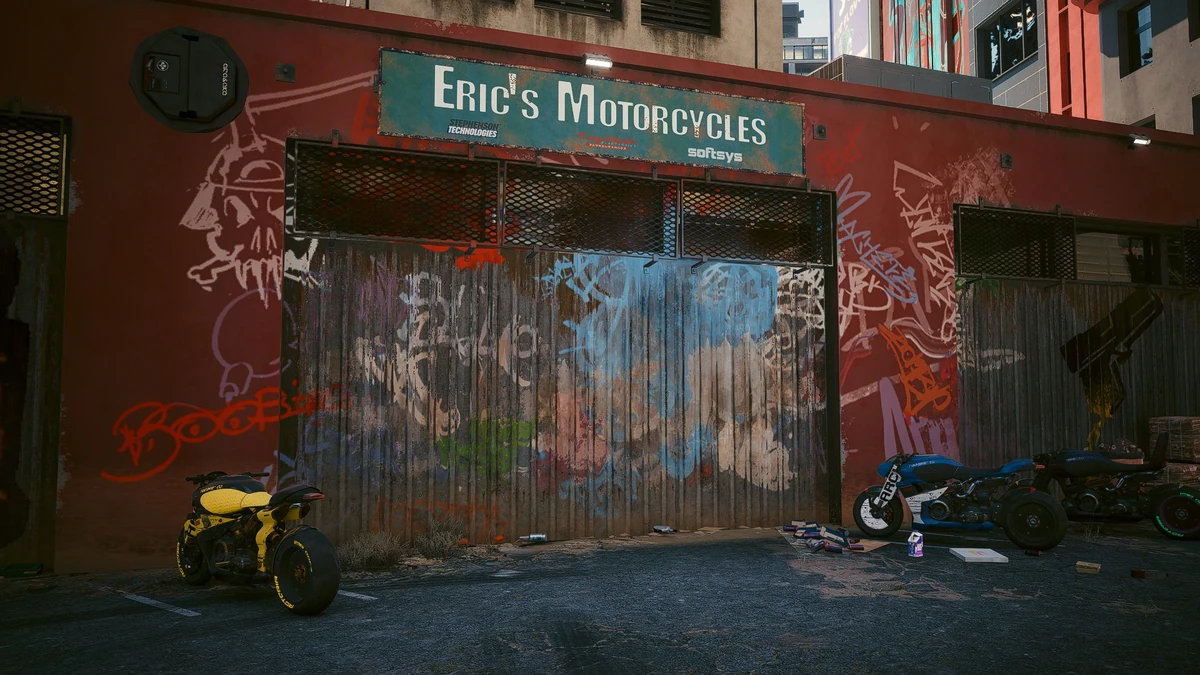 Eric's Motorcycles | Cyberpunk Wiki | Fandom