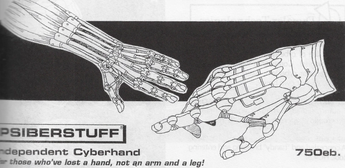Psiberstuff Independent Cyberhand | Cyberpunk Wiki | Fandom