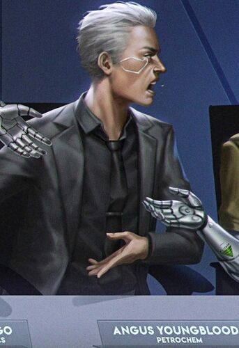 Ангус Янгблад Cyberpunk Wiki Fandom