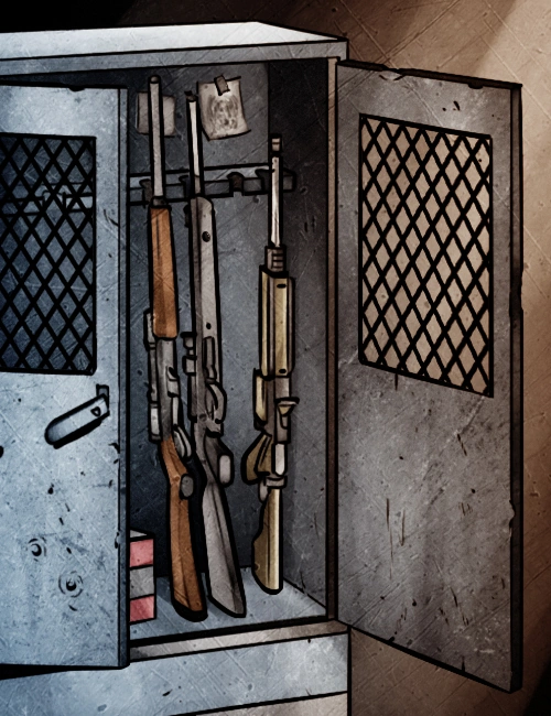 Weapons locker | Cyberpunkdreams Wiki | Fandom
