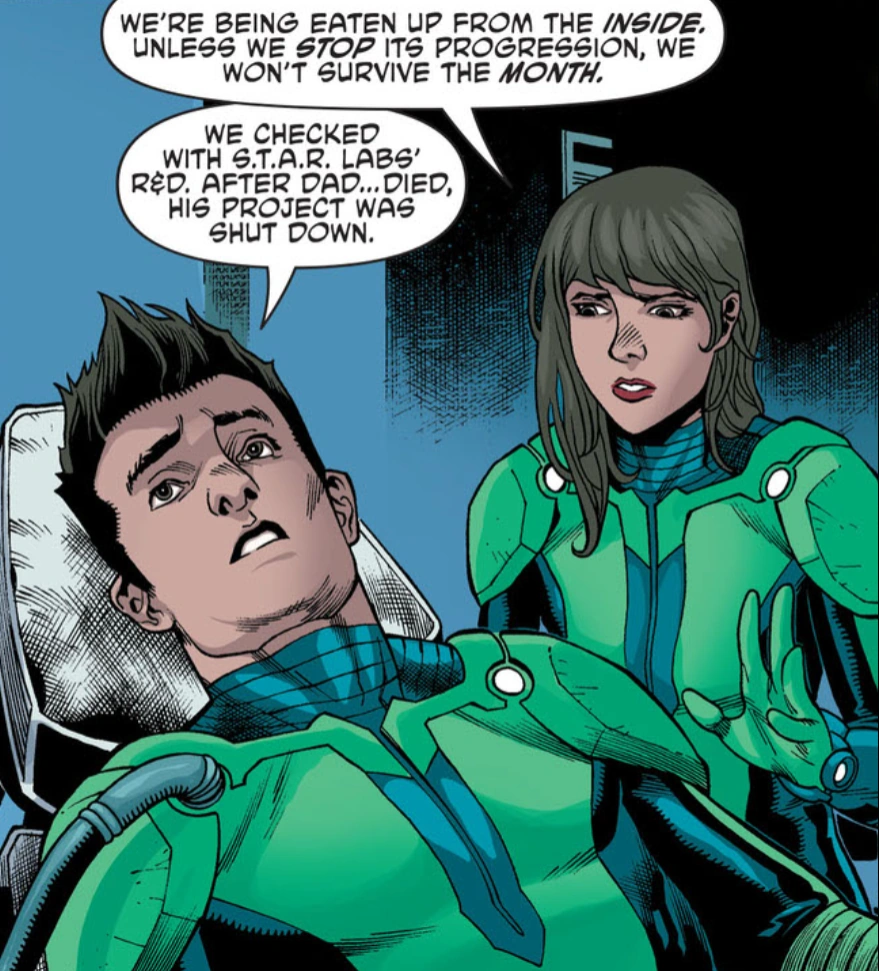 Parker | Cyborg Wiki | Fandom