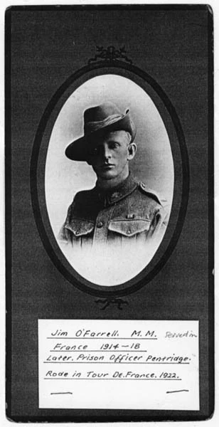 Jim O'Farrell | Cyclists in the Great War Wikia | Fandom