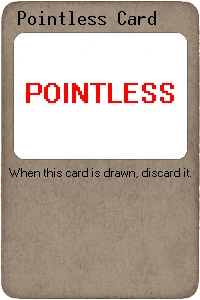 Pointless Card | CYOGTCG Wiki | Fandom