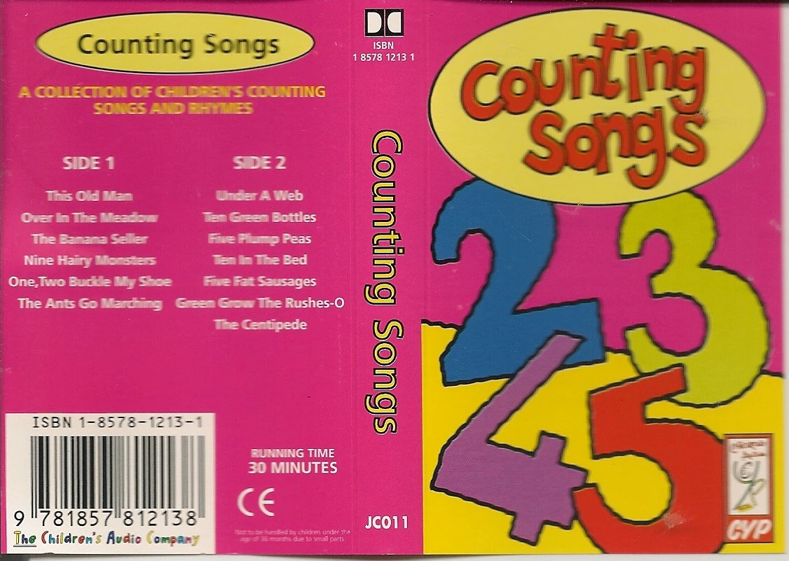 Counting Songs (Cassette) | CYP Music Ltd. Wiki | Fandom