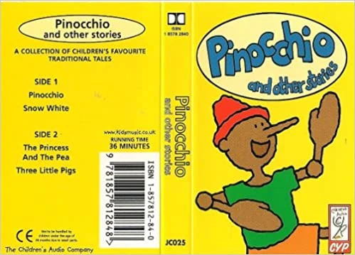 Pinocchio and Other Stories (Cassette) | CYP Music Ltd. Wiki | Fandom