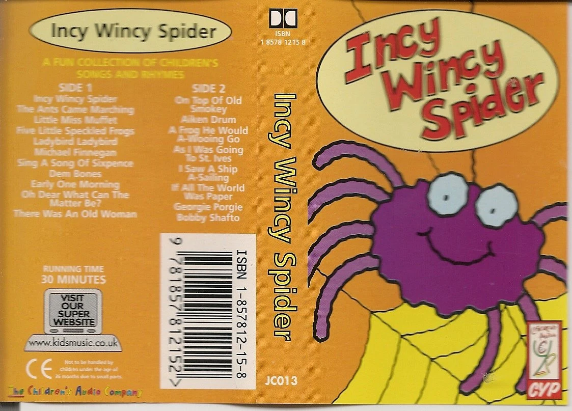 Incy Wincy Spider (Cassette) | CYP Music Ltd. Wiki | Fandom