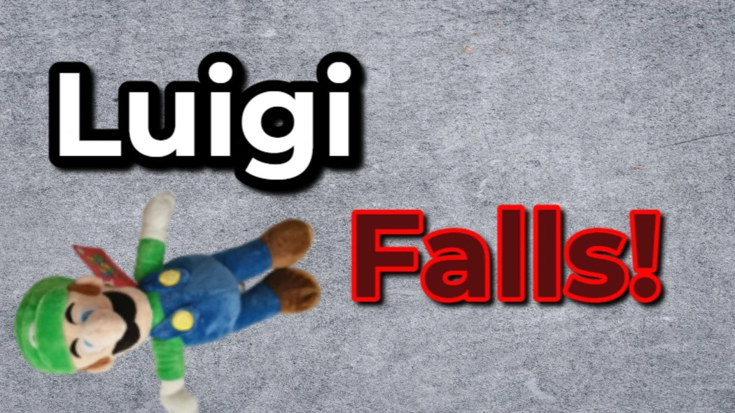 Luigi Falls! | Cyrustinemariomovie Wiki | Fandom