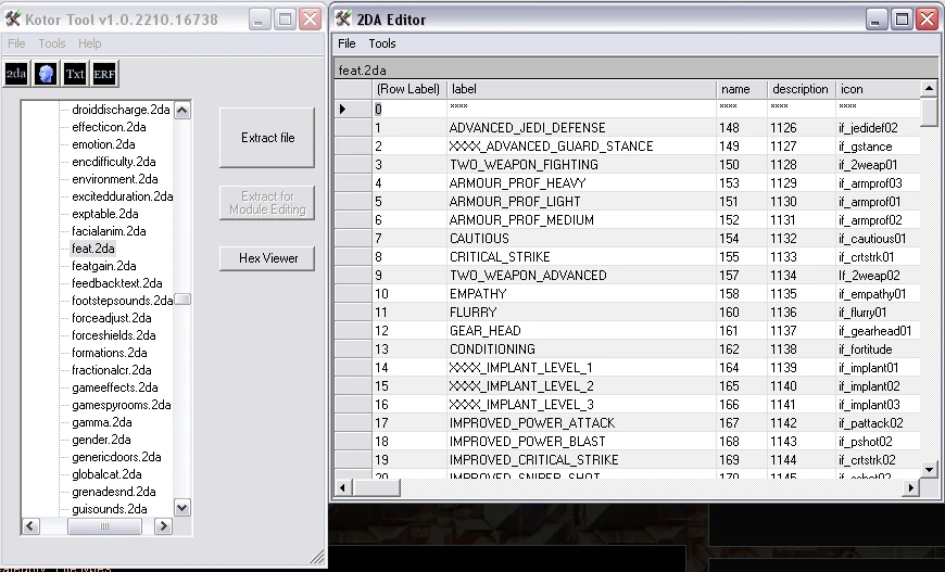 2da Array | Czerka Corp. R&D Wiki | Fandom