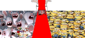 Rabbids vs minions | D b death battle Wiki | Fandom
