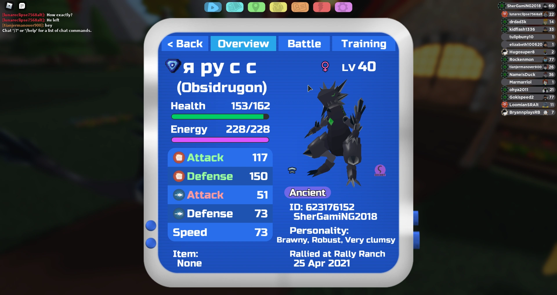 finally a pvp sa obsidrugon his name is я русс | Fandom