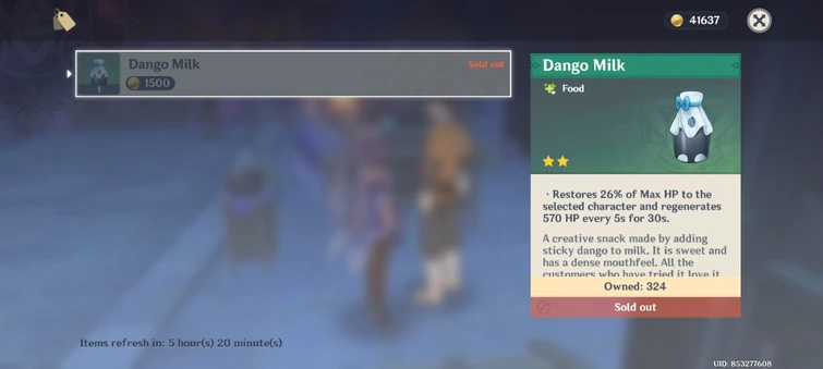 Current Dango Milk progress | Fandom