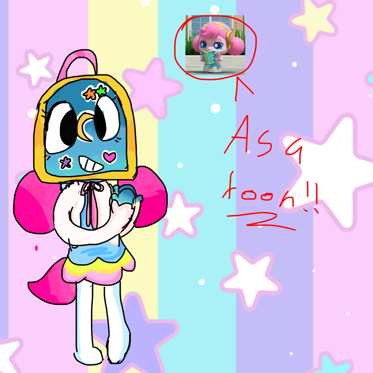 Finished stickerping as a toon! | Fandom