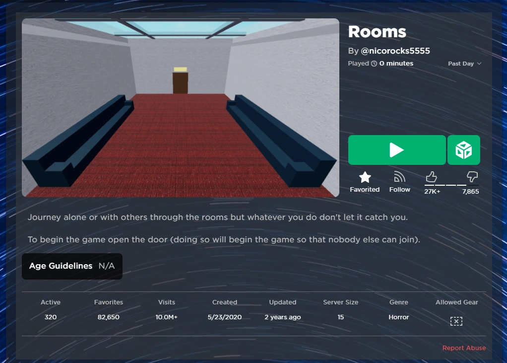 Rooms has now reached 10 million visits right now | Fandom