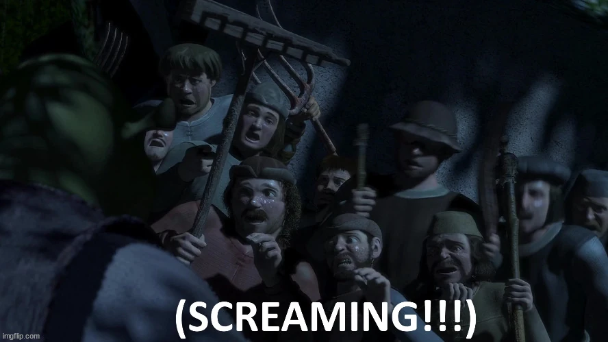 Villagers screaming | Fandom
