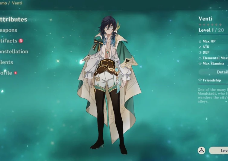 A genderbend venti | Fandom