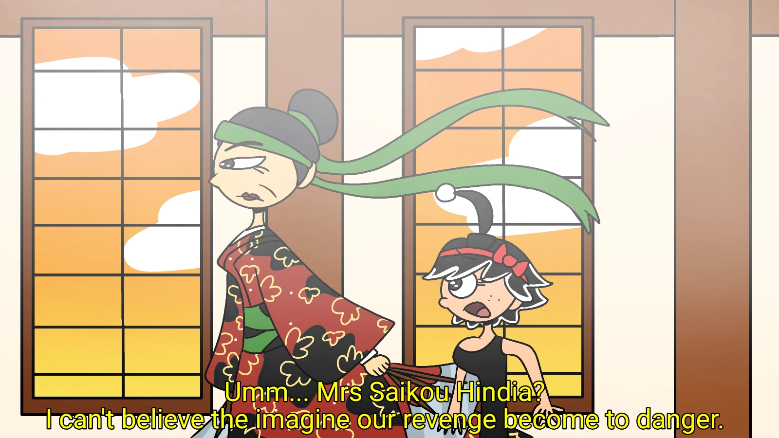 So guy! I though 1st number epic character her name mrs. Saikou hindia ...