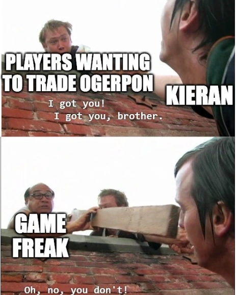 Meme I made for the the Ogerpon & Kieran Fans(like myself) | Fandom