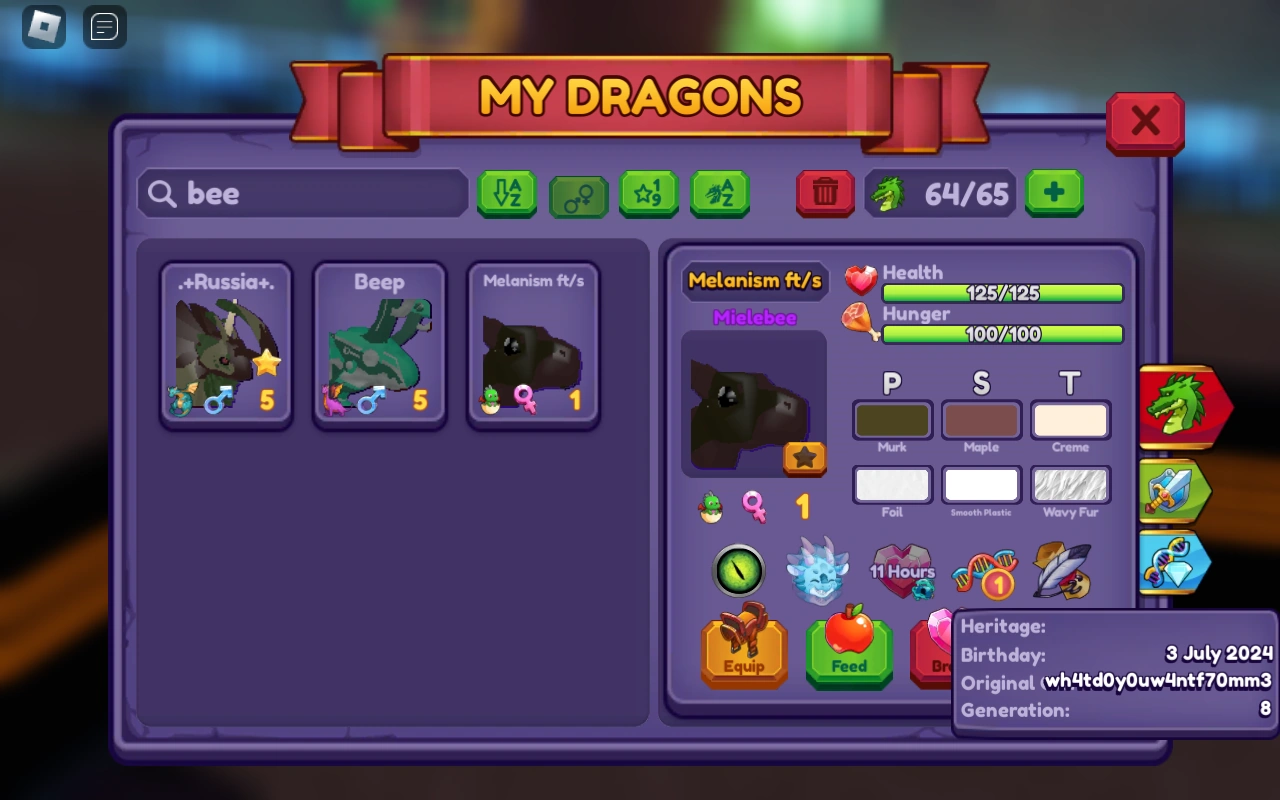 Trading melanism bee for a few random bee's ^^ | Fandom