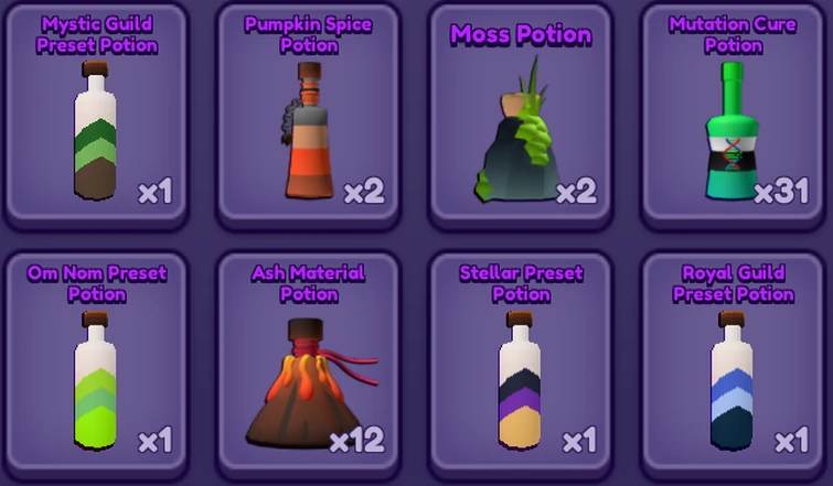 Trading/Selling 95 types of potions | Fandom