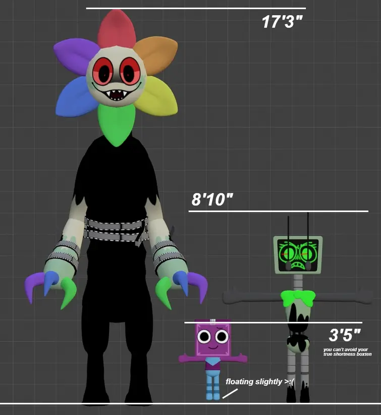 A reminder that Twisted Dandy standing up is this tall.. | Fandom