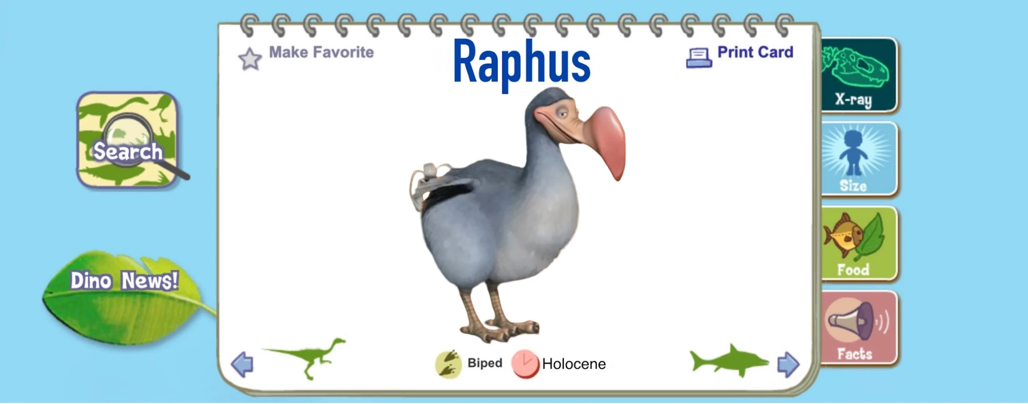 Dodo in Dinosaur Train Field Guide | Fandom