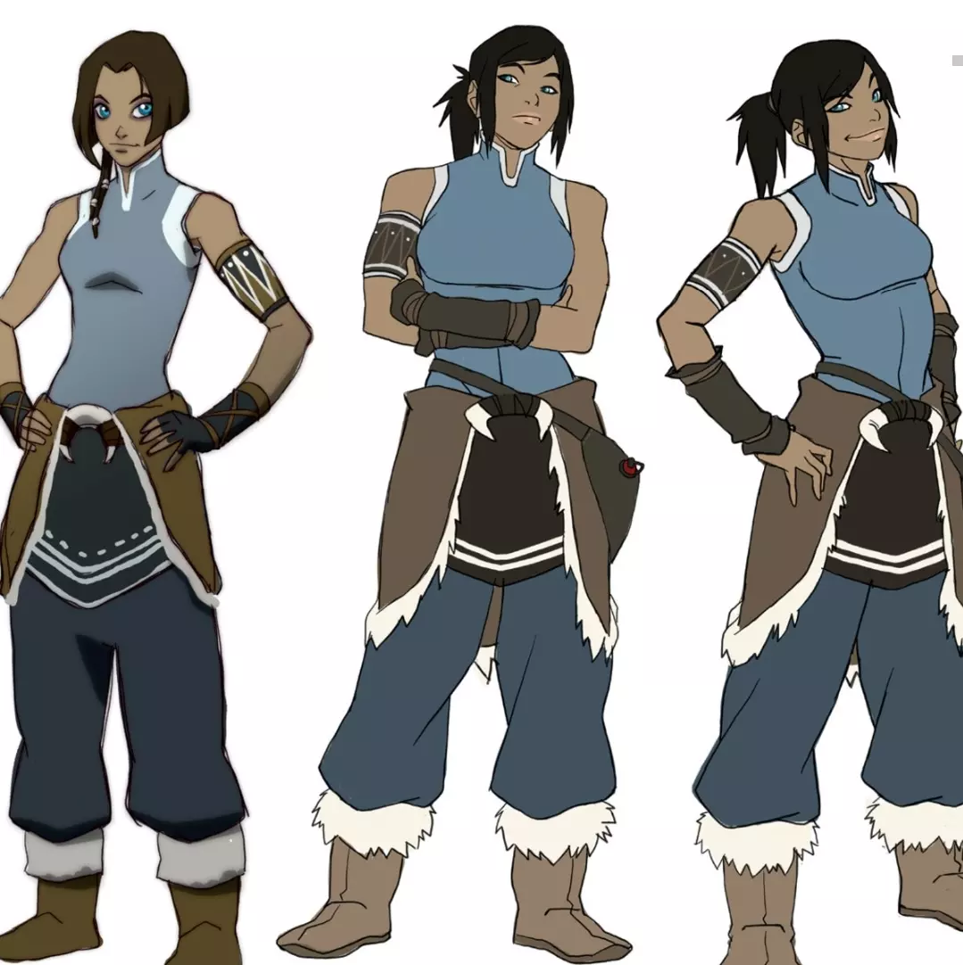 Korra's original look | Fandom