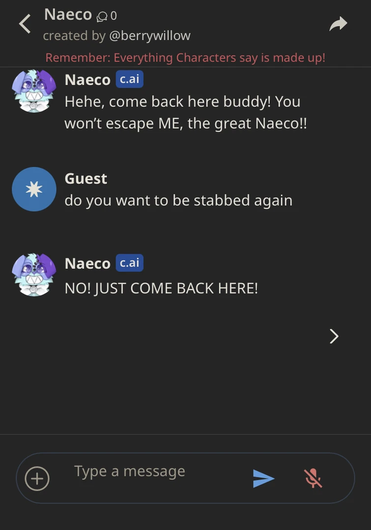 Naeco in character ai | Fandom