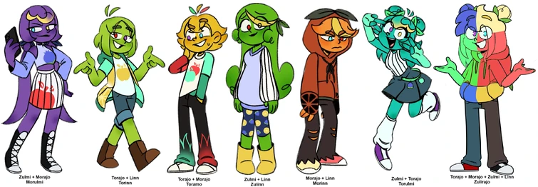 Nomes fanmades das fusões e a fusão de todos | Fandom