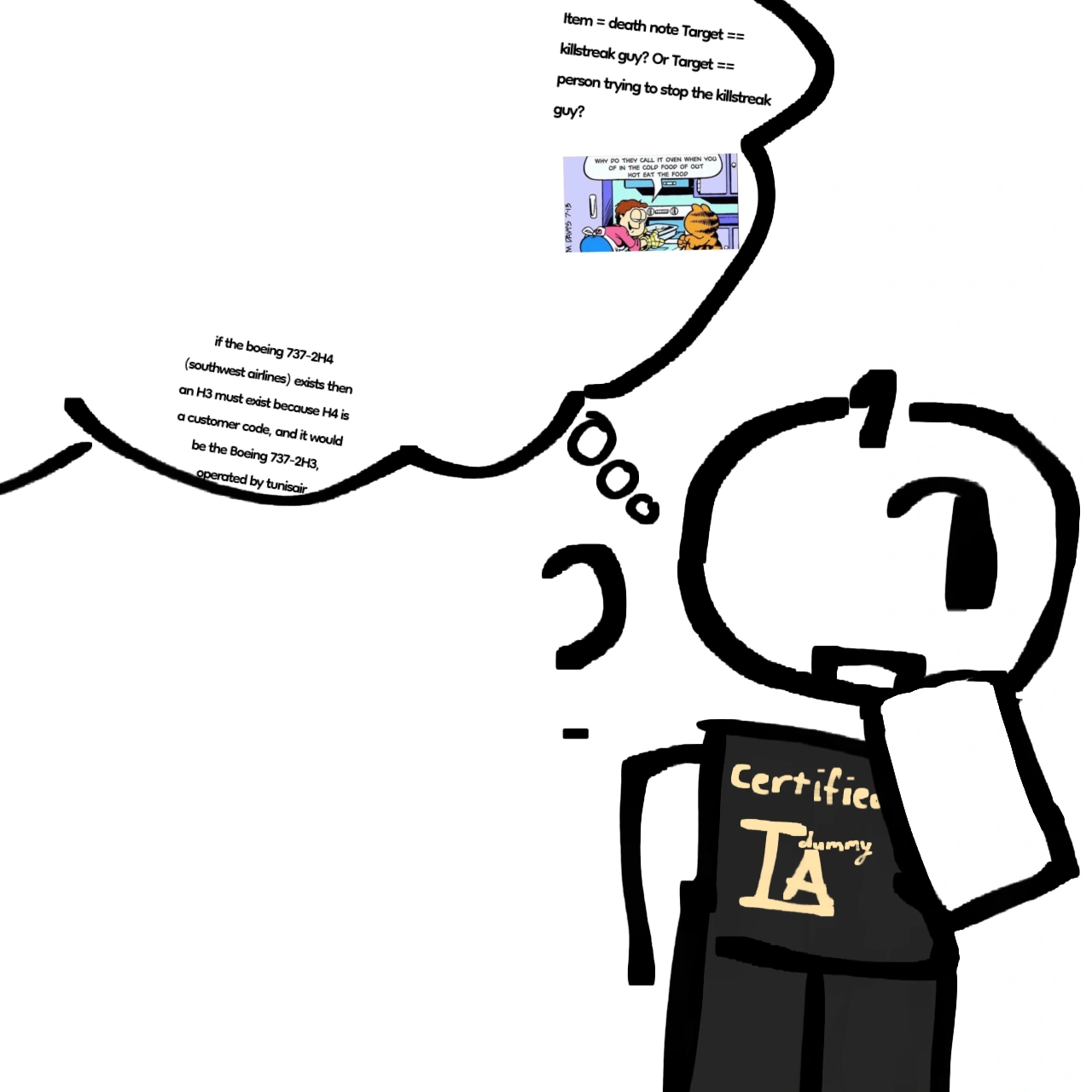 What is he thinking? | Fandom