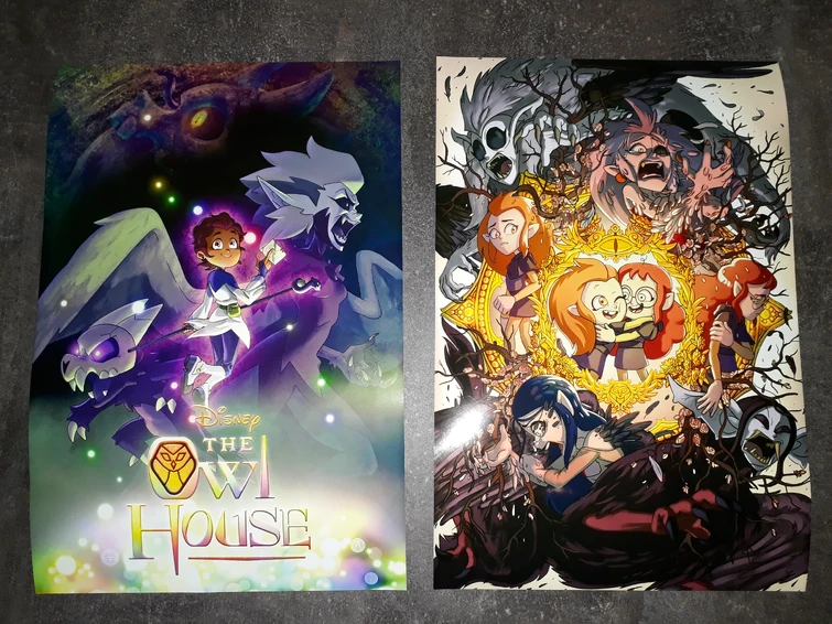 Got cool The Owl house posters (Eda and Lilith curse poster & S3 finale ...