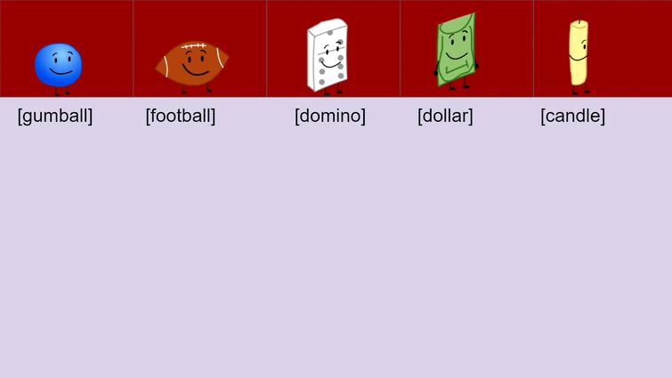 BFDI 12 RCs viewer voting 1 (vote to eliminate) | Fandom