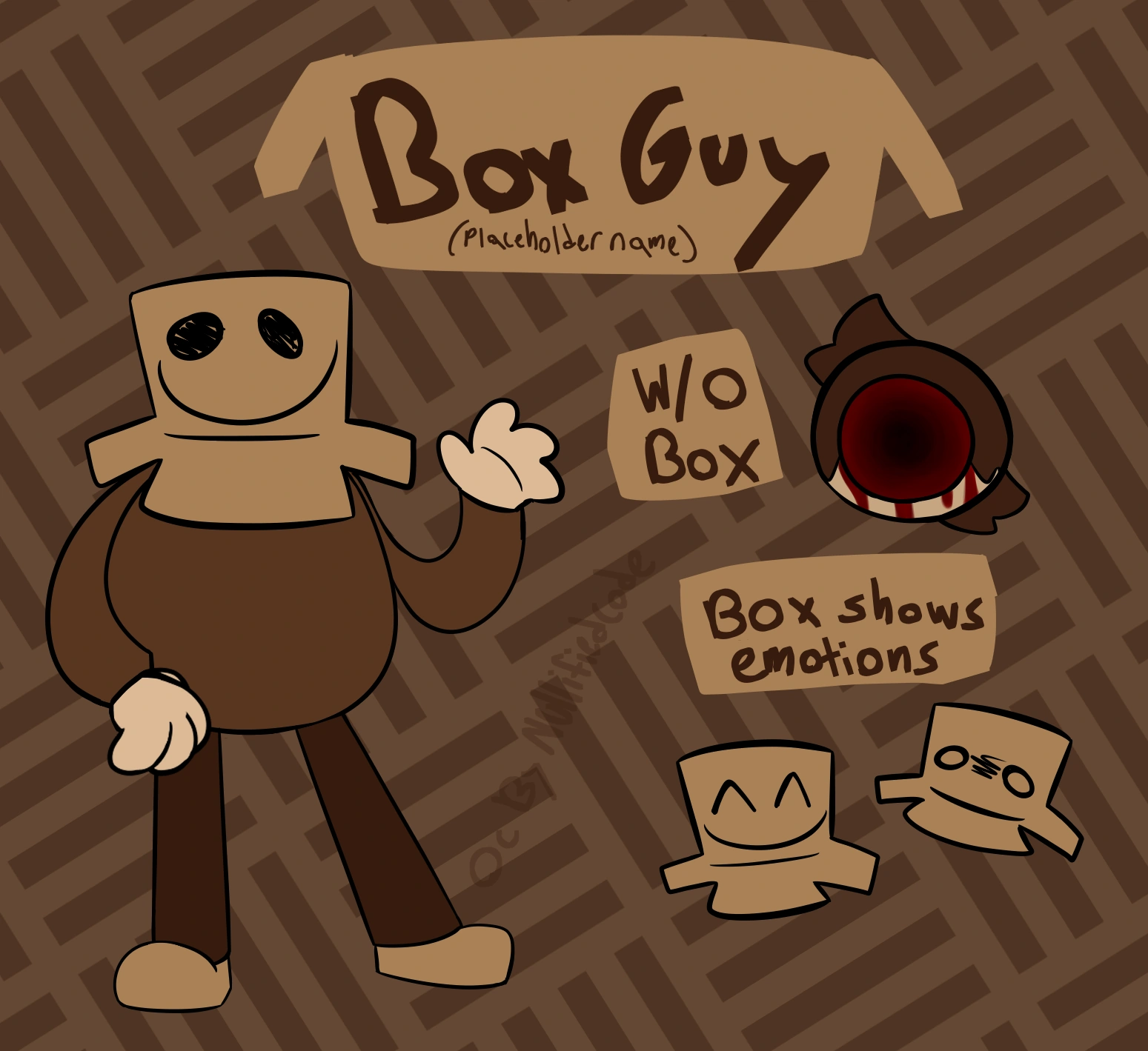 Box guy and camera man refs (ocs) | Fandom