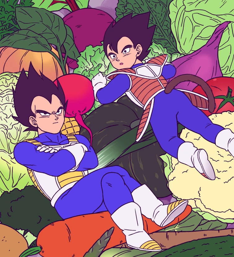 Vegeta and Tarble in Vegetables | Fandom