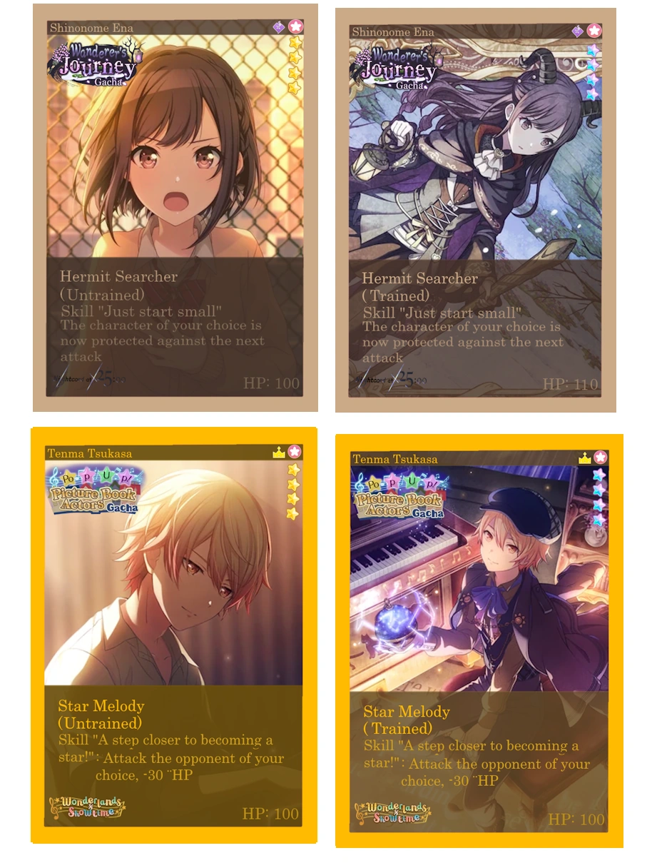 So I've been making a fan pjsk TCG for a friend and I | Fandom