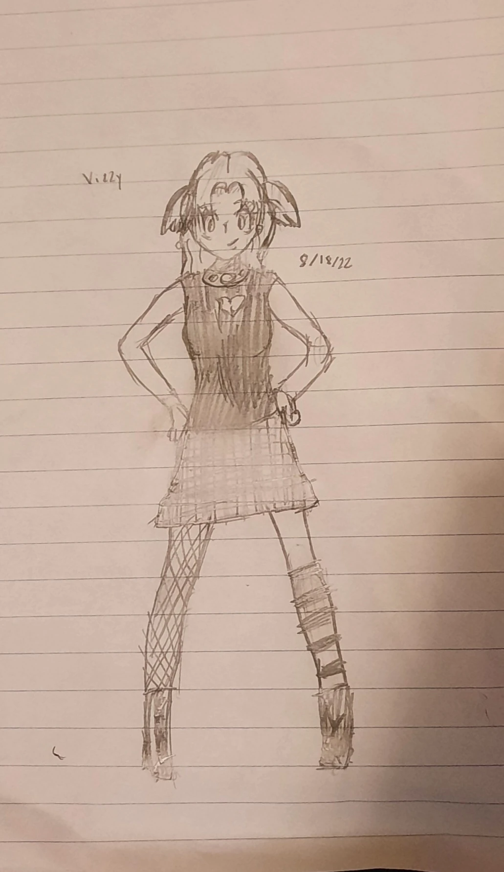 Full body drawing of Vizzy!! +drawing request | Fandom