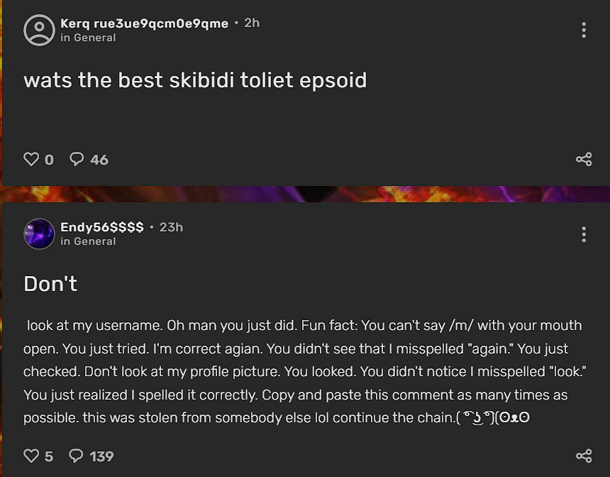 These newgens need to be stopped. | Fandom