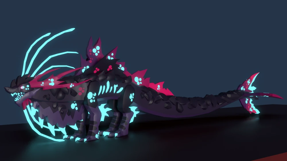 terrifying neon lizard (not clickbait) | Fandom