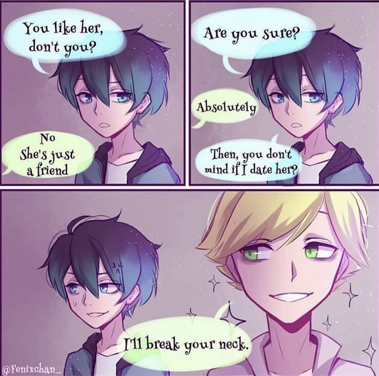 Luka and Adrien | Fandom