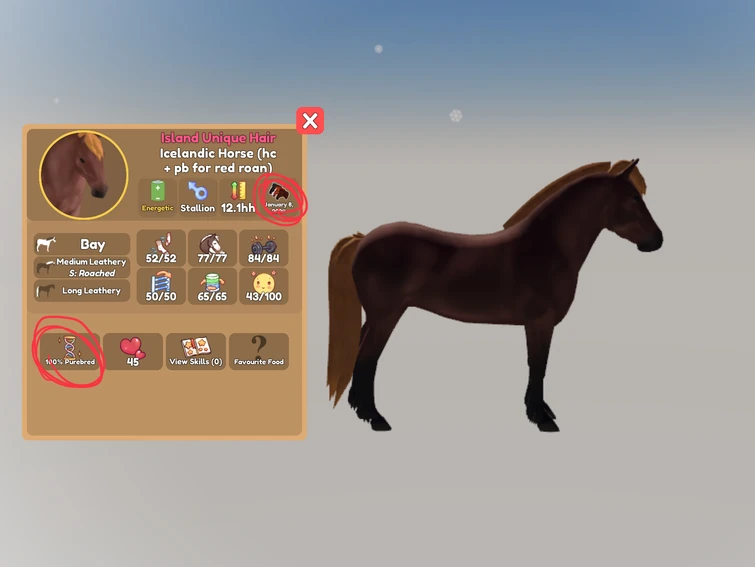 Does anyone have a red roan icey iuh | Fandom