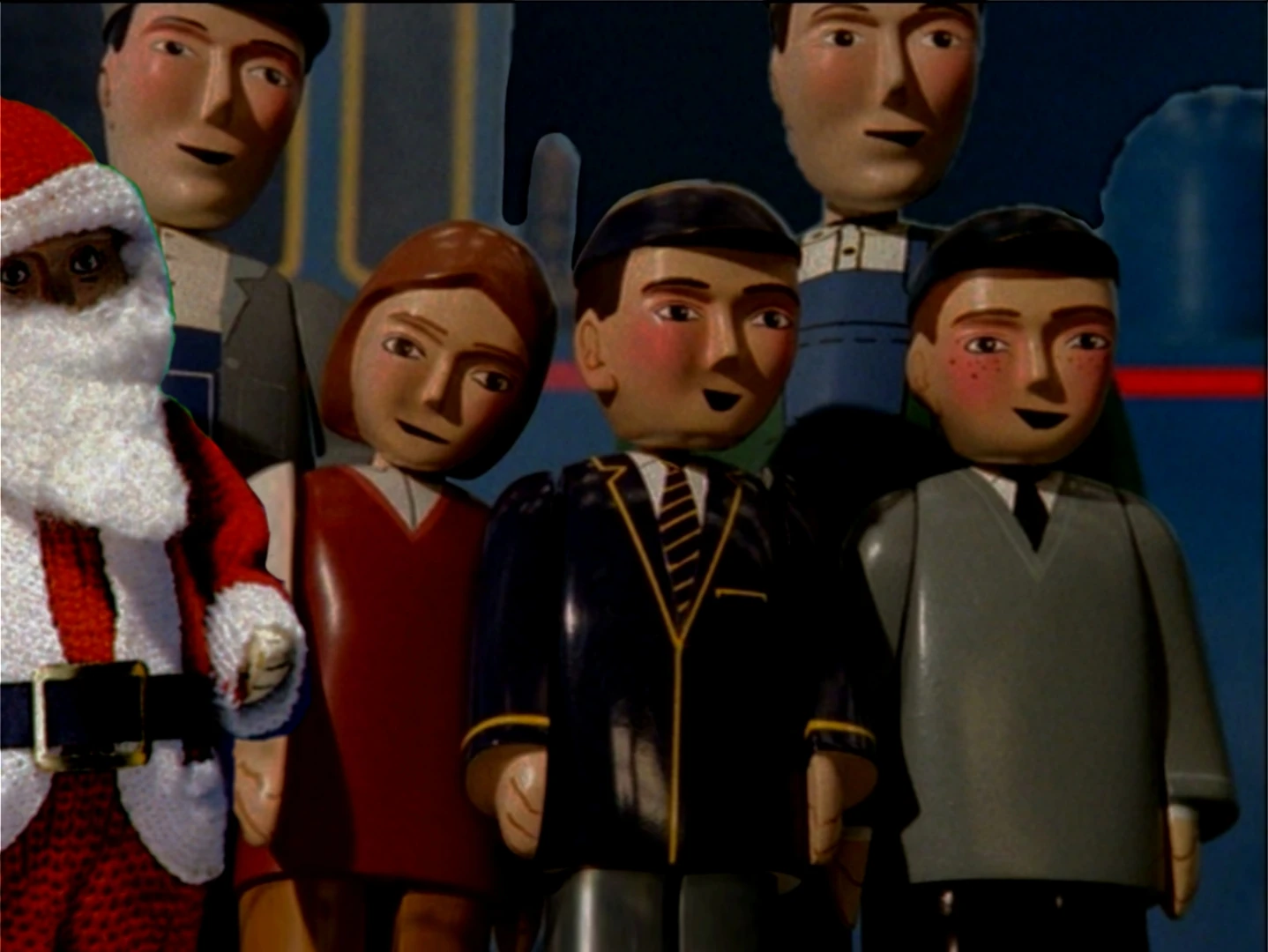 Percy looks sad, then he saw Thomas and the children... | Fandom