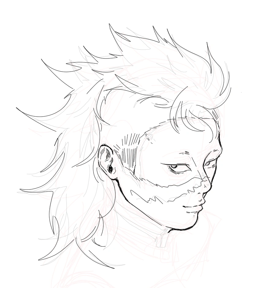 Drawing Genya at 1 am gone wrong | Fandom