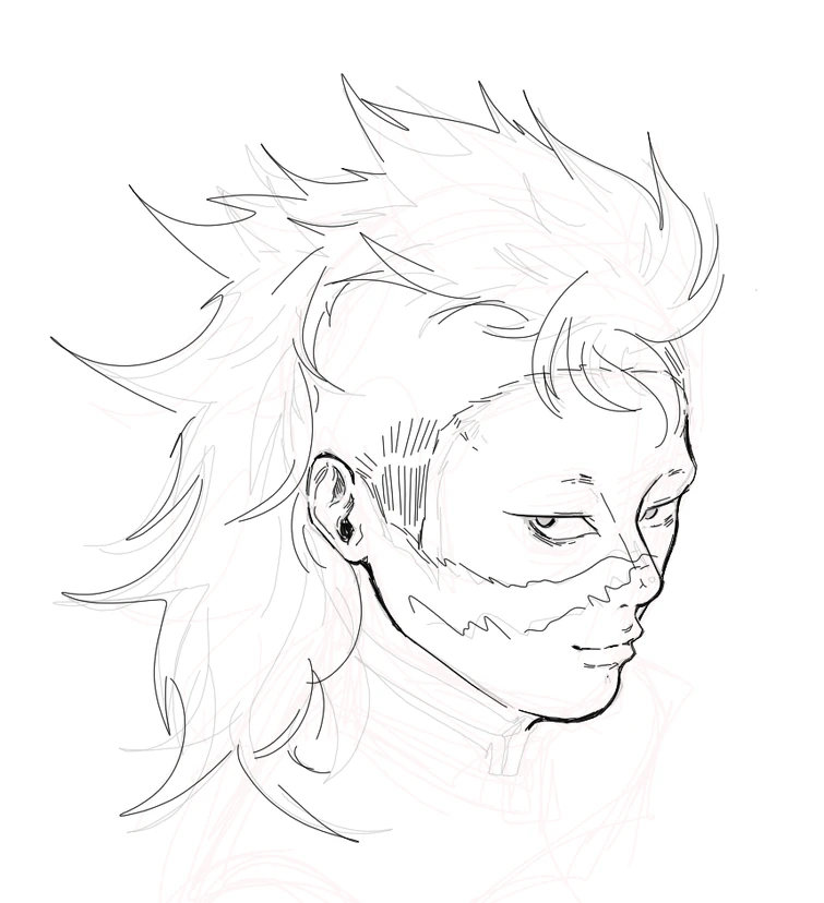 Drawing Genya at 1 am gone wrong | Fandom