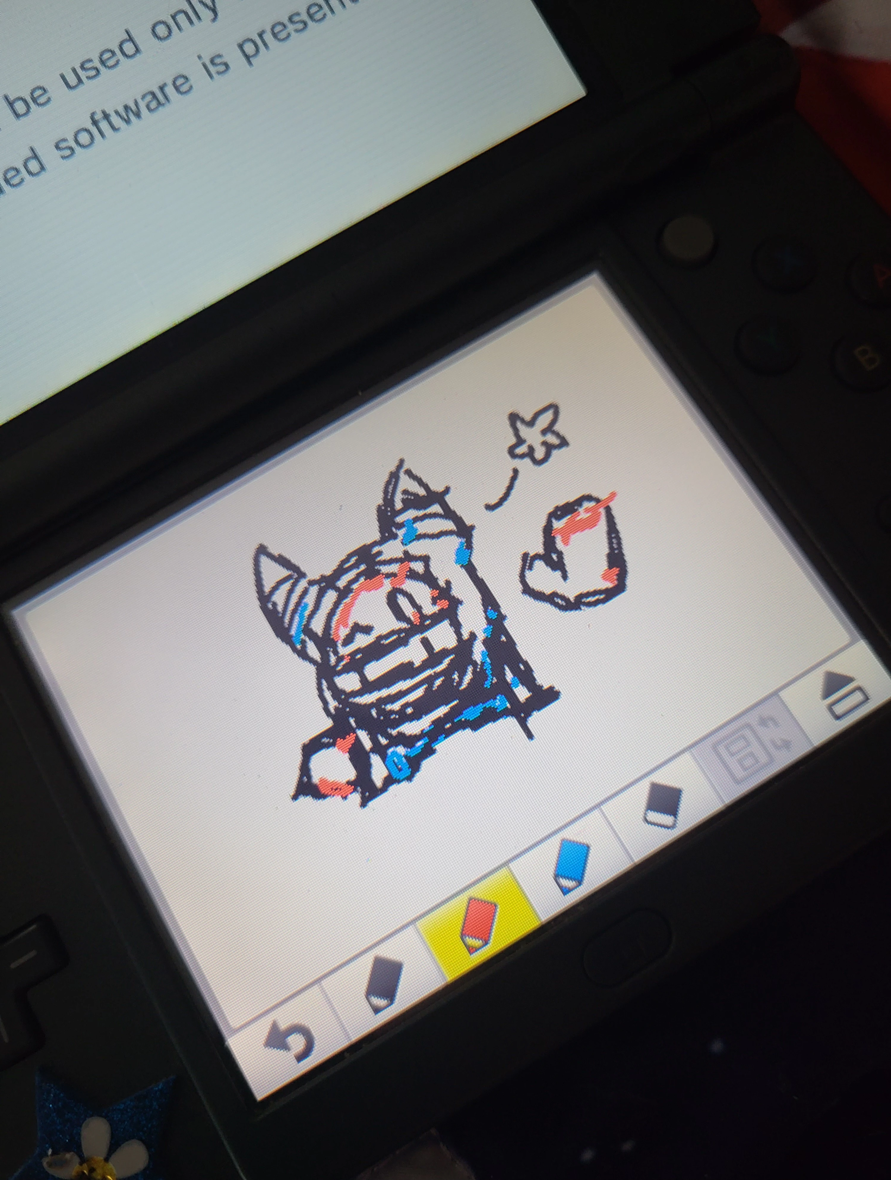 hi i drew magolor on the 3ds game notes | Fandom