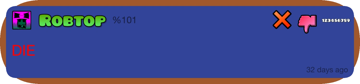 I made a GD meme with the GD comment generator | Fandom