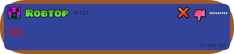 I made a GD meme with the GD comment generator | Fandom